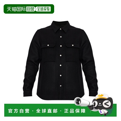 香港直邮RICK OWENS 男士夹克 RU02F4729WMT09 AW2026 黑色