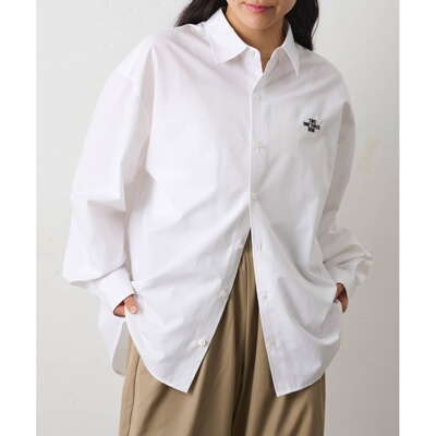 日本直邮TWOONETHREENINE 男士 长袖刺绣衬衫 CMA2061204A0004