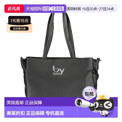 自营BYBLOS Polyurethane Women's Women's Handbag - black 美国