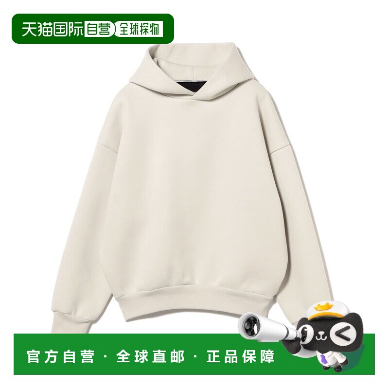 1h可退 日本直邮Seventh男士短款V2廓形连帽衫 75131010428卫衣