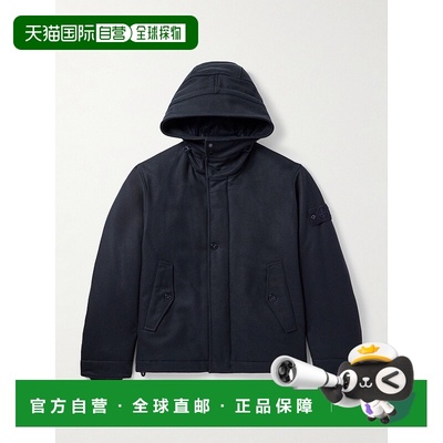 1h可退 香港直邮Stone Island 石头岛 男士 Ghost Logo-Appliqued