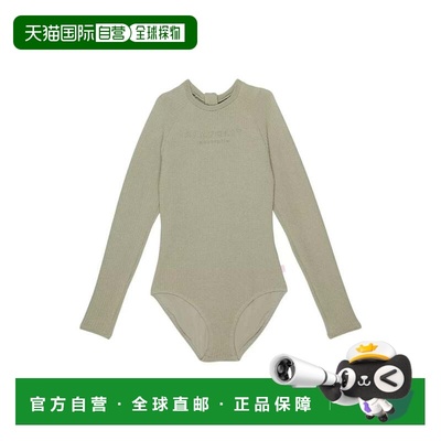 自营Kids Seafolly Summer Essentials Swimsuit Khaki Long Slee