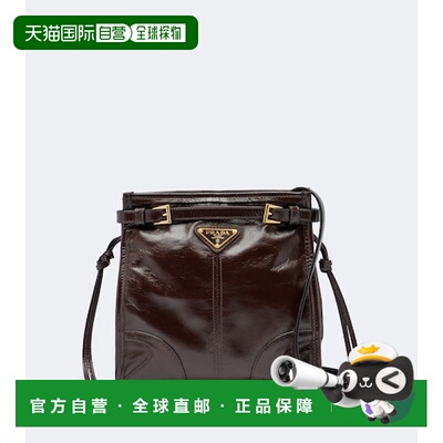 香港直邮Prada 普拉达 女士 Bonnie 迷你皮革肩包