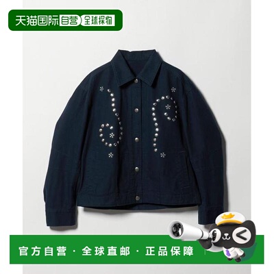 日本直邮BEAUTY&YOUTH UNITED ARROWS 棉质金属装饰短外套