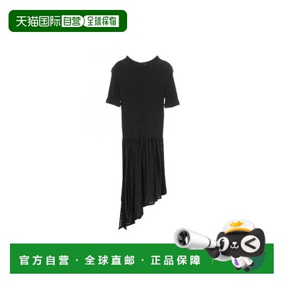日本直邮中古Chanel香奈儿女A级95新one piece连衣裙尼龙上衣黑色