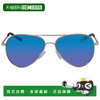 自营Polaroid Polarized Blue Pilot Unisex Sunglasses PLD 6012
