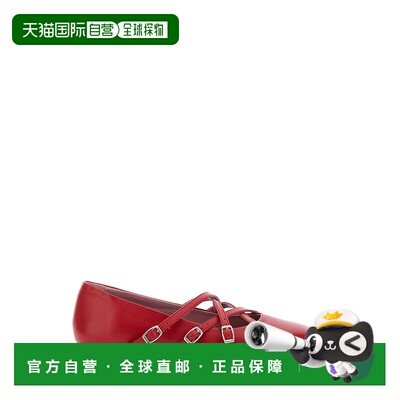 1h可退 香港直邮Carel 女士 ELOISE 芭蕾鞋 33284 red红色夏季