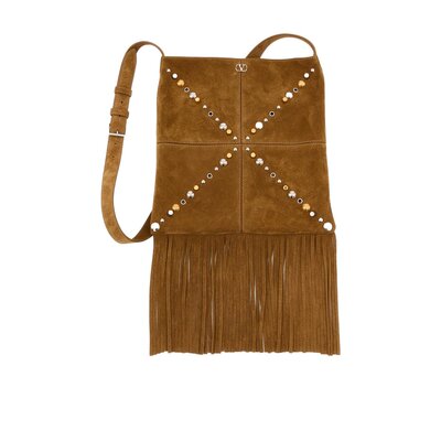 Valentino 流苏小号单肩包 YB0D27CMC