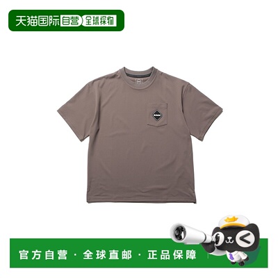 1h可退 日本直邮F.C.Real Bristol 儿童 鹿仔纹胸袋T恤 FCRBK2500