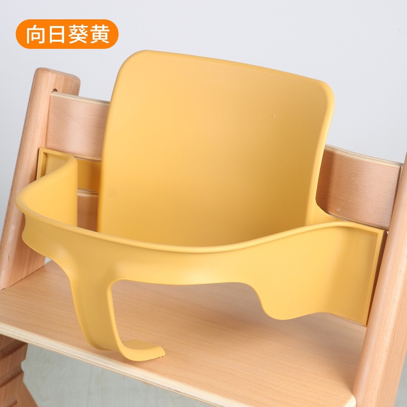 儿童成长椅普通款围栏靠背延长条餐盘配件用品套件实木餐椅