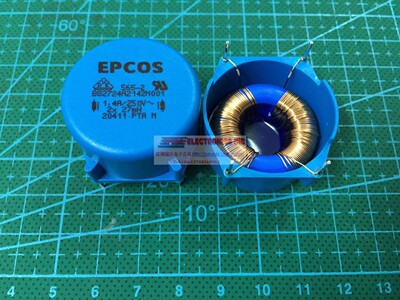 B82724A2142N 2X27MH 1.4A 全新原装西门子EPCOS共厄电感