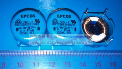 B82722A2301N 2x47MH 0.3A 西门子EPCOS功率电感器