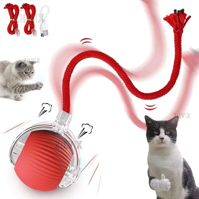 Interactive Cat Toys Ball Auto Electric Rolling Ball Toys fo