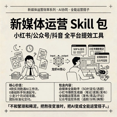 AI自媒体运营提效电子资料