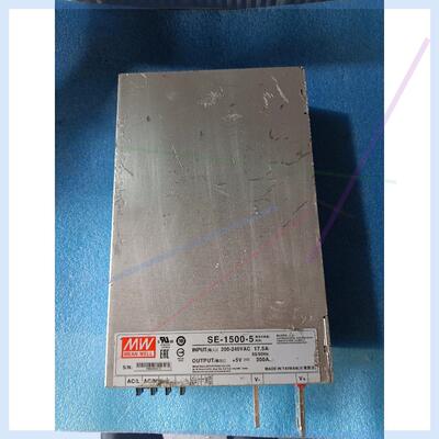明纬电源SE-1500-5，5V300A  ，成色一般.实物