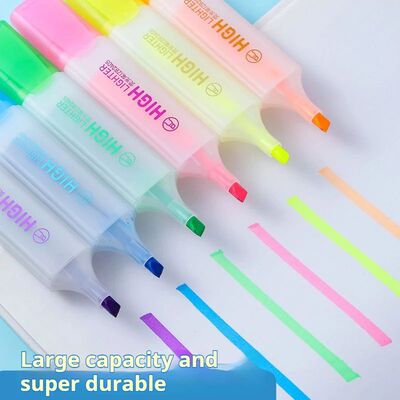15-Pack of Randomly Colored Highlighters with Non-Repeating