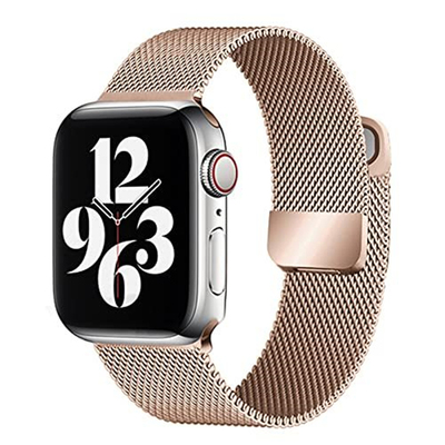 Milanese Strap For Apple watch band 45mm 44mm 42mm Metal cor