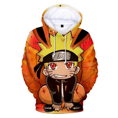 2019 teochi-japanese mobile NARUTO 3d digital print hoodie