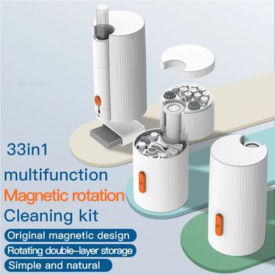 33-in-1 Cleaner Kit Computer Keyboard Brush Earphones Cleani