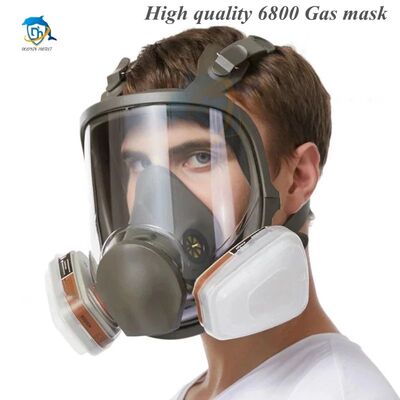 6800 Anti-Fog Full Face Respirator Gas Mask Industrial Paint