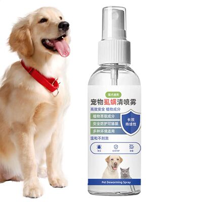 100ml Pet Insect Repellent Spray Drive Away Fleas Lice Ticks