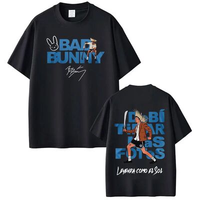 Rapper Bad Bunny Tour 2025 Debi Tirar Mas Fotos DTMF Merch T