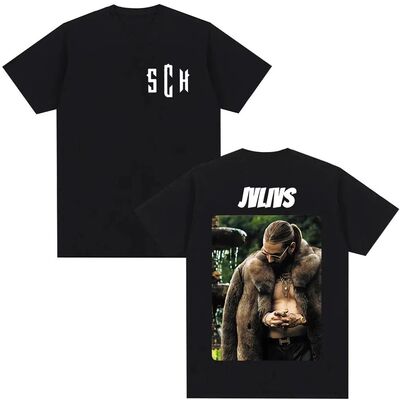 French Rapper Sch Jvlivs Tour 2026 Graphic T Shirt Men's Hip