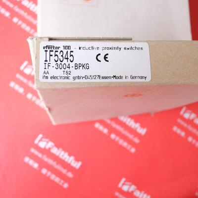 IF5345 易福门全新电感式传感器 IF-3004-BPKG
