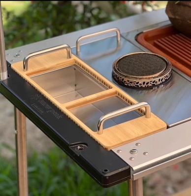 户外0.5单元调料盒适用雪峰喜登乐tnr斑马桌ck080等igt桌可收纳