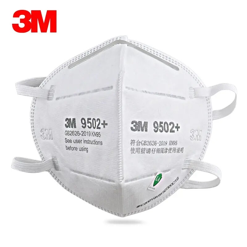 3M口罩kN95医护级别防尘9502带阀门防工业粉尘9501v头戴n90防甲醛_虎窝淘