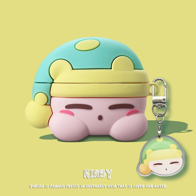 适用airpodspro3保护套airpods4苹果耳机保护壳3硅胶aipods1二代小火龙蓝牙耳机套盒ipod四三代pro3睡觉卡比