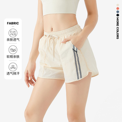 Women Workout Shorts Athletic Running Shorts 跑步运动短裤女