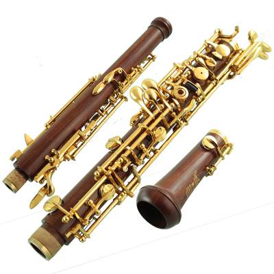 德国ROFFEE红木双簧管镀金按键全半自动学院专业乐团OBOE