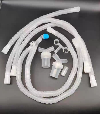 医用呼吸机管路英仕有创呼吸机回路双管一次性呼吸机回路通用