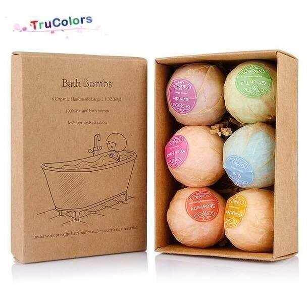 冲冠 Salt Bomb Set Ball Oil Bath Essential SkinCare Cleaner