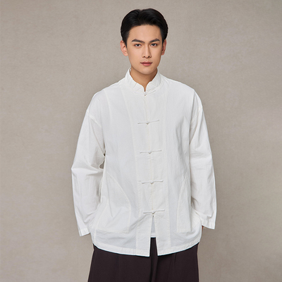 照本堂中国风中式男装衬衫