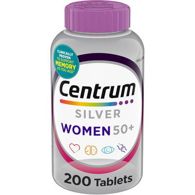 美国洛杉矶直邮Centrum Silver 女性多种维生素用于50岁以上女性
