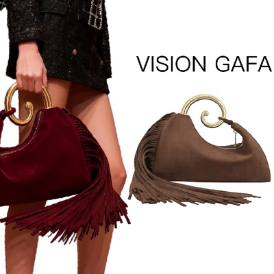 秋冬季新款复古Gao级质感晚宴包时尚优雅流苏手提包跨境潮流