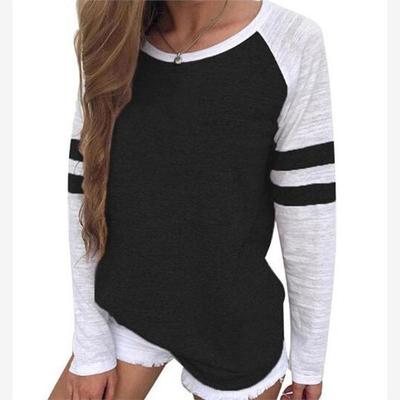 长袖T恤Long sleeve tops Women causal blouse shirts plus size