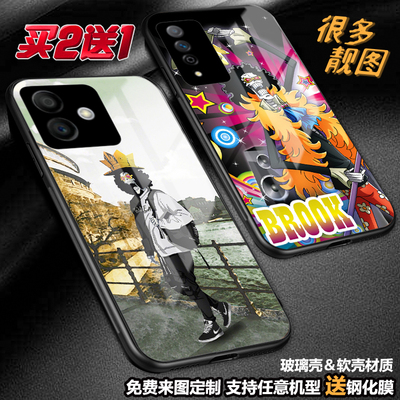 任意机型玻璃壳软壳卡通