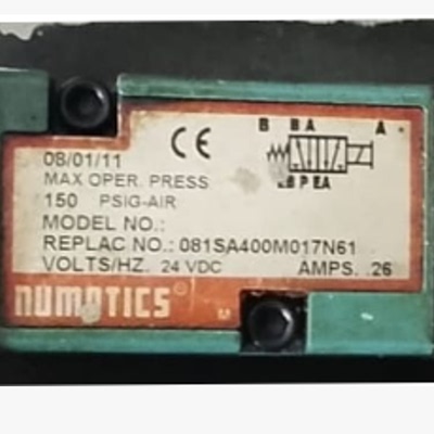 Numatics/安沃驰 081SA400M017N61 -24VDC.电磁阀 气阀 货期10周