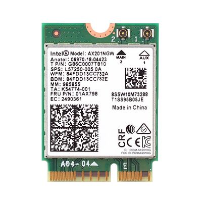 英特尔AX211 AX201 AX200 9462 9560AC WIFI6E 无线网卡 蓝牙5.3