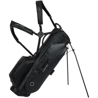 代购Cobra男女高尔夫球包可站立双肩背负多隔层便携黑色轻便防水