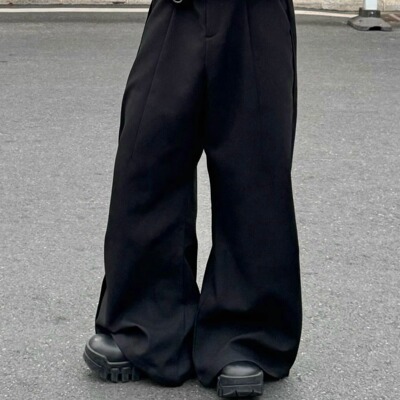 KidThe1One弯刀西裤宽松