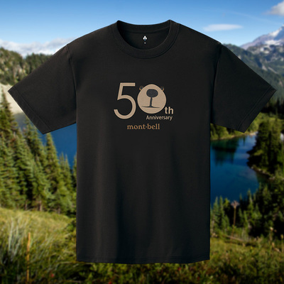 montbell50周年纪念速干T恤