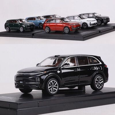 原厂1:64理想 L6/L7/L8/L9/ONE/MEGA合金仿真汽车模型收藏