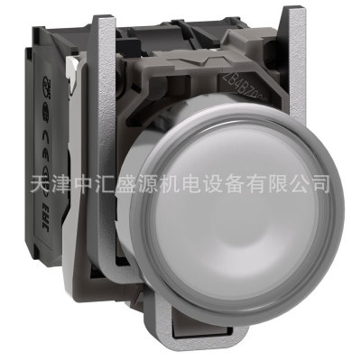XB4BW31M5带灯按钮230-240V按钮1NO+1NC白色ZB4BW0M15+ZB4BW313