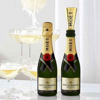 法国原装进口Moet Chandon酩悦香槟天然型起泡葡萄酒200ml伴手礼