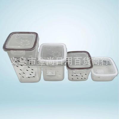Airtight plastic food containers, storage jars, organization