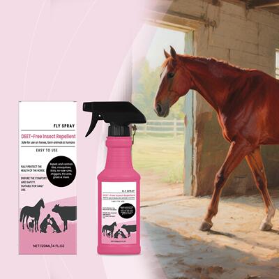 Horse Insect Repellent Spray - Gentle Formula for Clean Prot